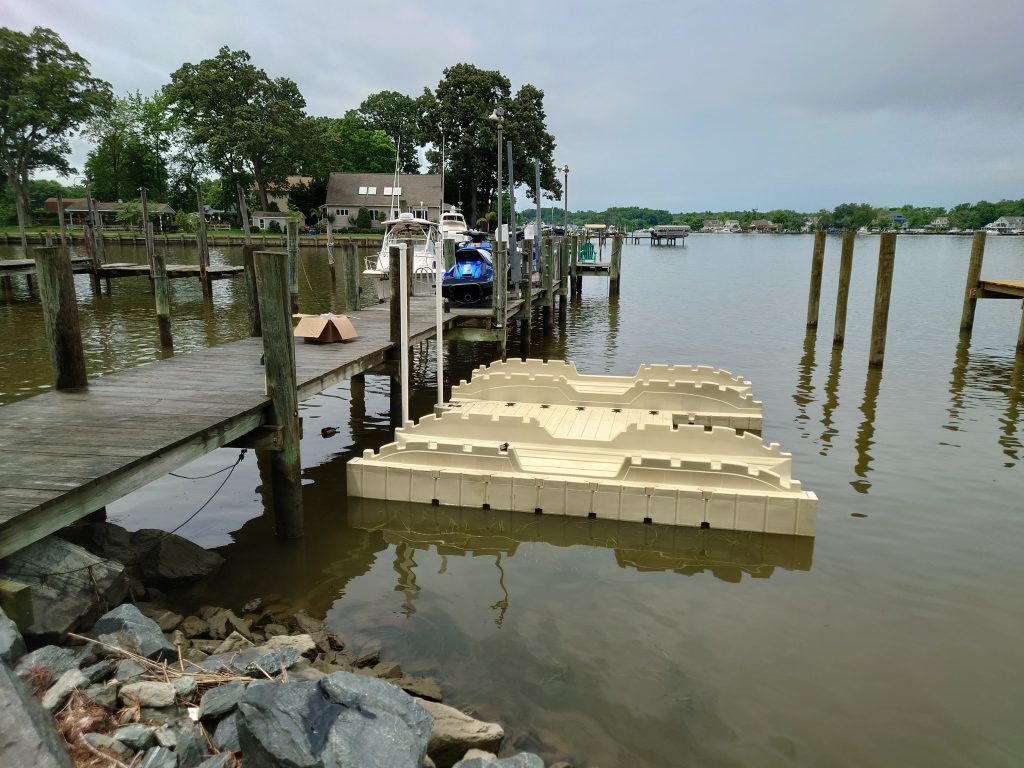 double kayak launch | Custom Floating Dock Builder Annapolis MD