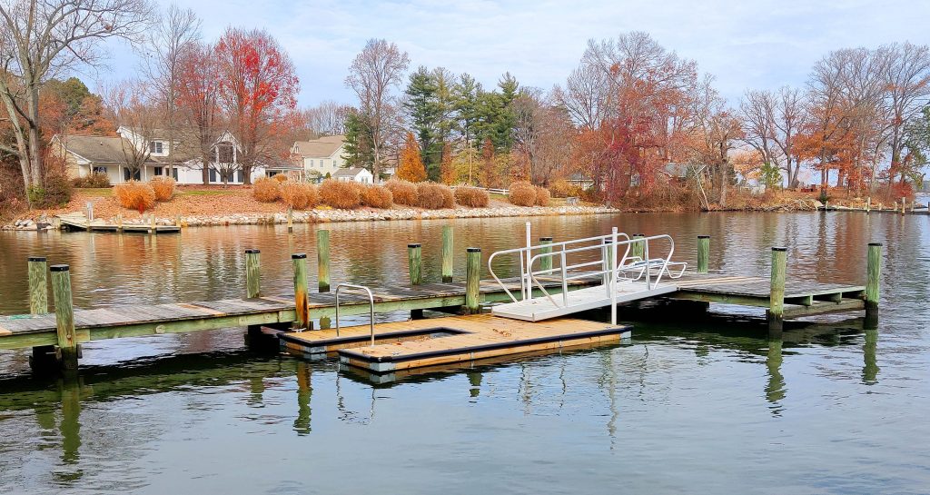 SJ Slot Dock with Gangway 12-10-21 | Custom Floating Dock Builder ...